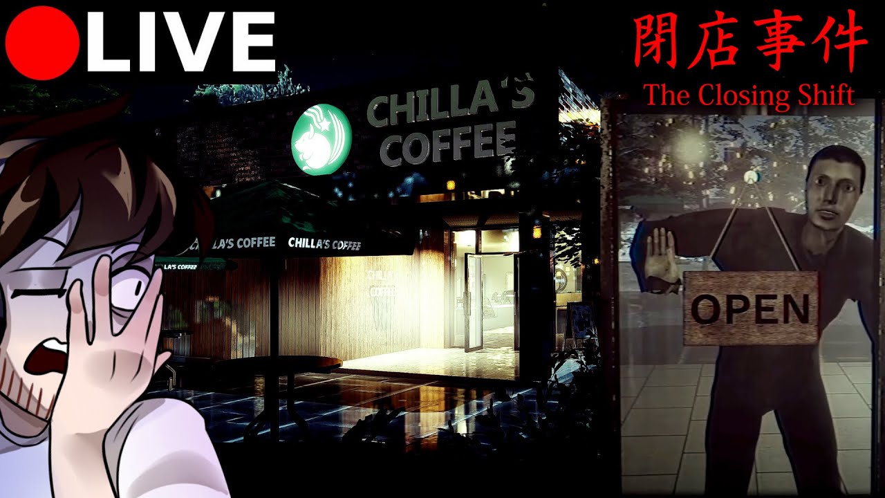 ALMOST DIED PLAYING THIS ONE LIVE… | The Closing Shift | 閉店事件 (FULL GAME) | アオホラ Game of Horror